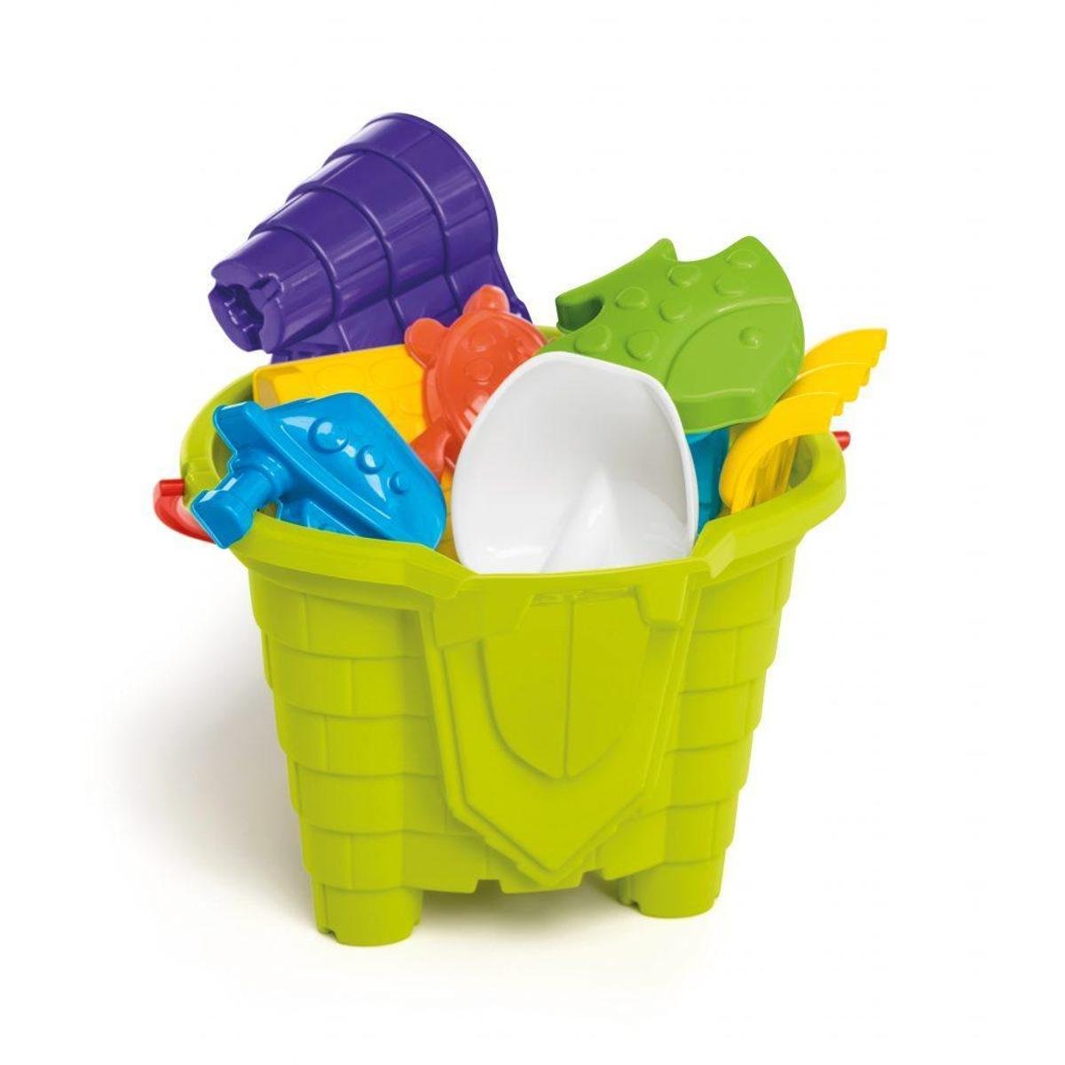 Balde de Praia Reino de Areia Completo TaTeTi - Colorido | Zattini