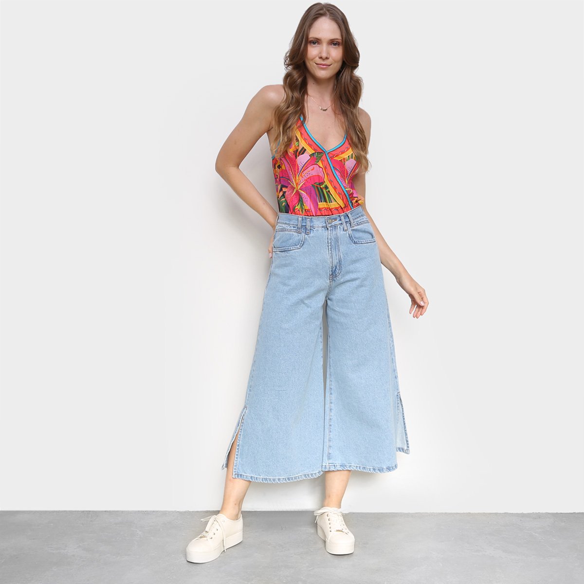 Body Farm Floresta Viva Costas Nua - Colorido | Zattini