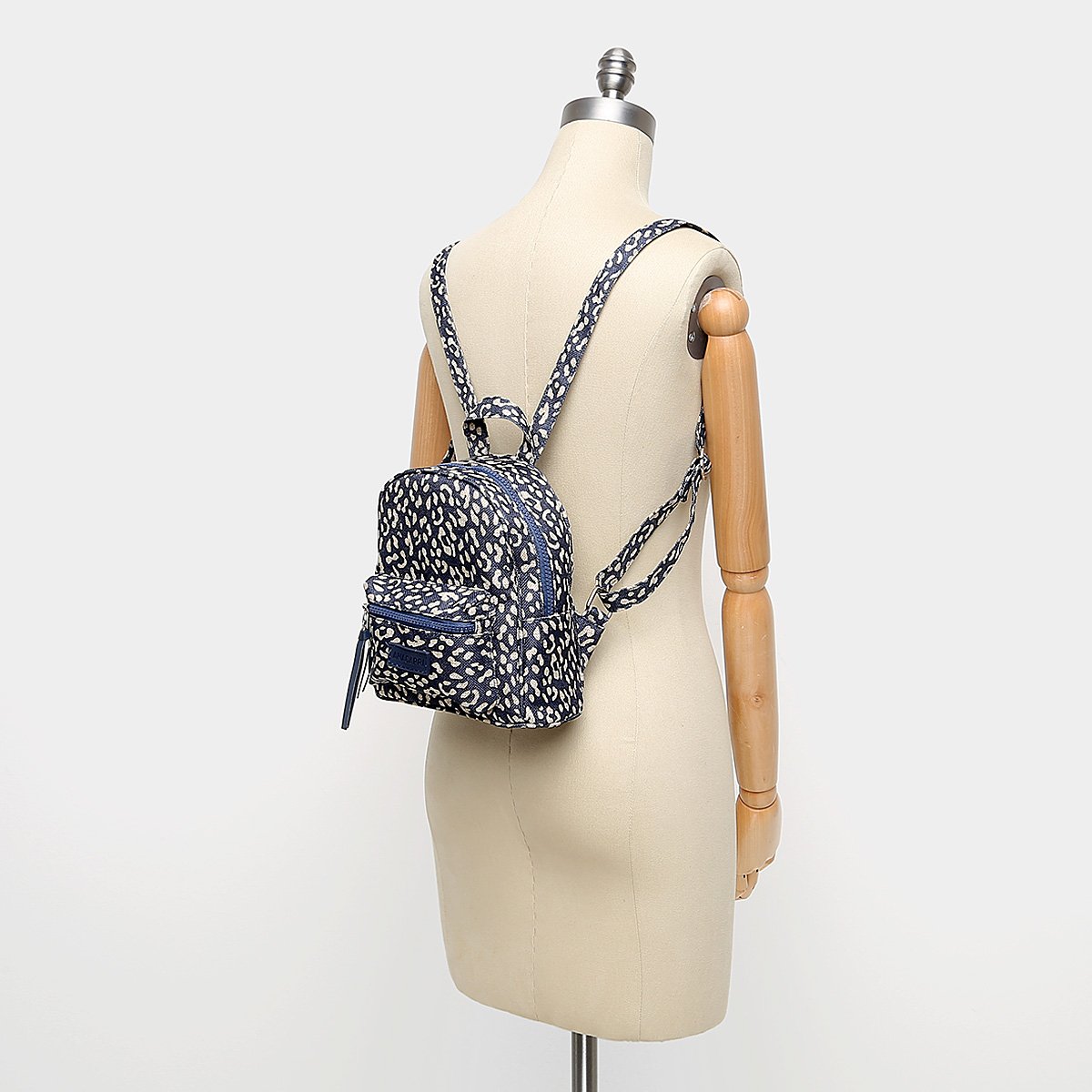 Bolsa Anacapri Mini Bag Med Lona Animal Print Onça Feminina - Jeans ...