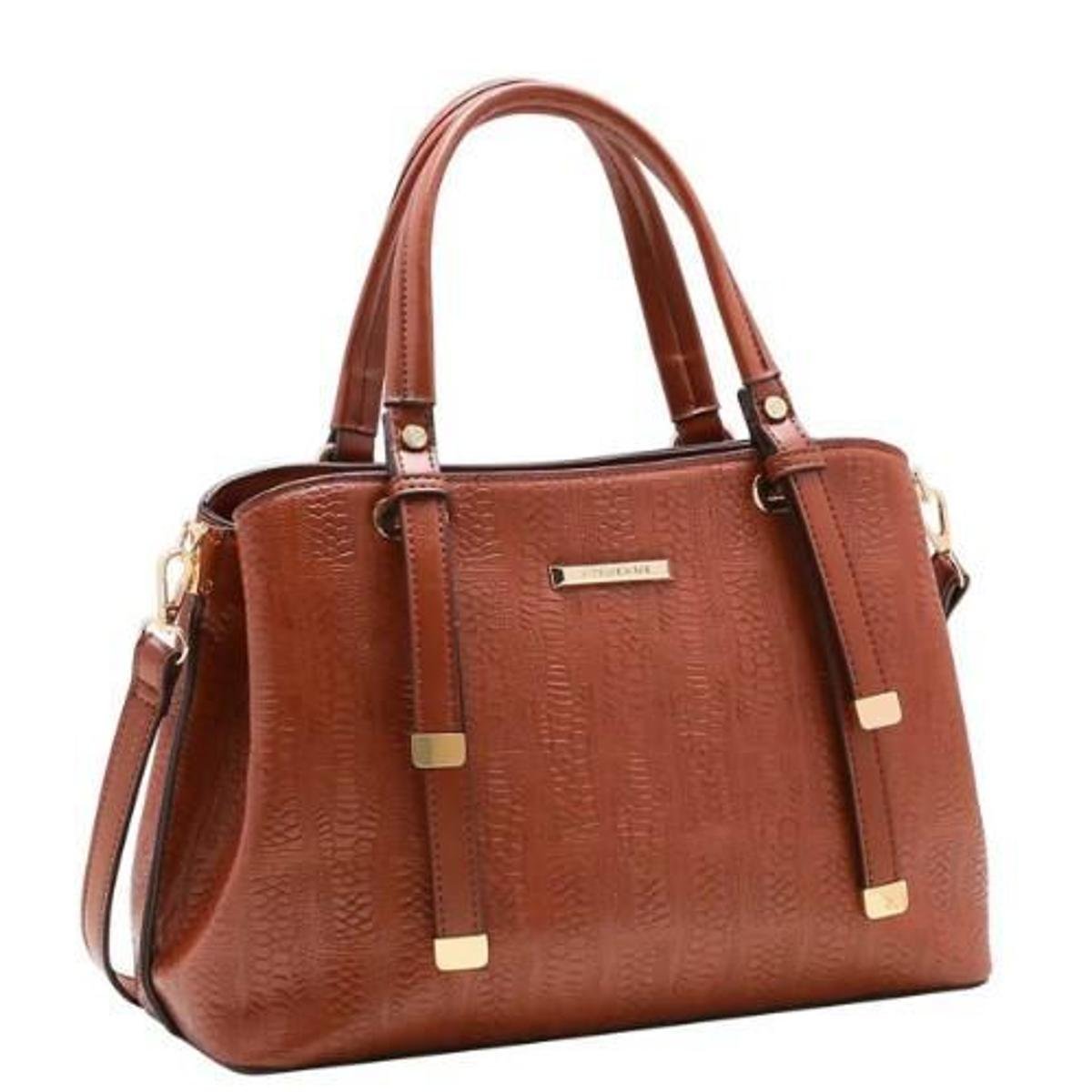 Bolsa Chenson Média Feminina Classic Chic Marrom - Marrom | Zattini