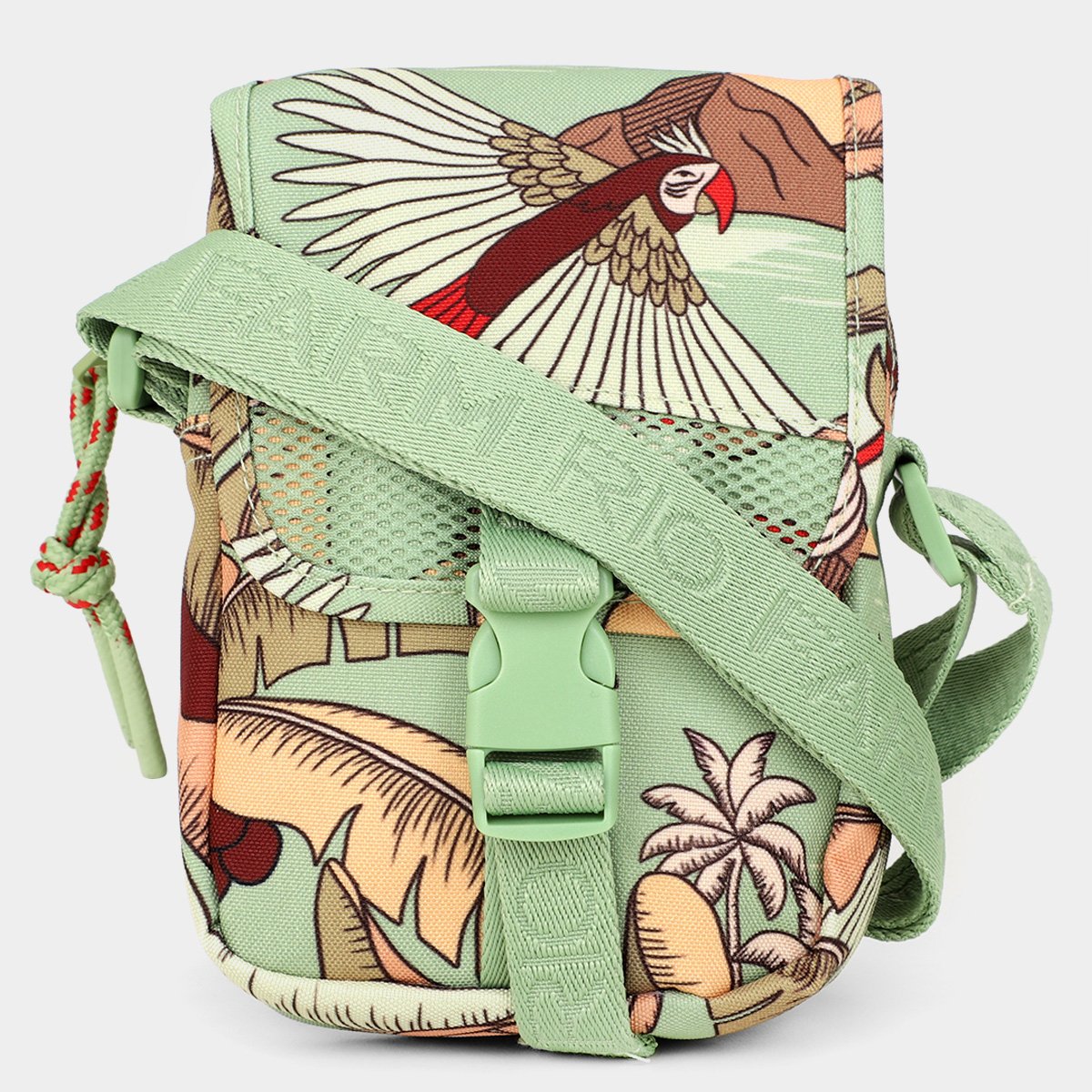 Bolsa Farm Fervo Revoada Tropical Feminina - Verde | Zattini