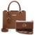 BOLSA FEMININA CASTELO COM CLUTCH AMANDA BRAZIL - Nude | Zattini