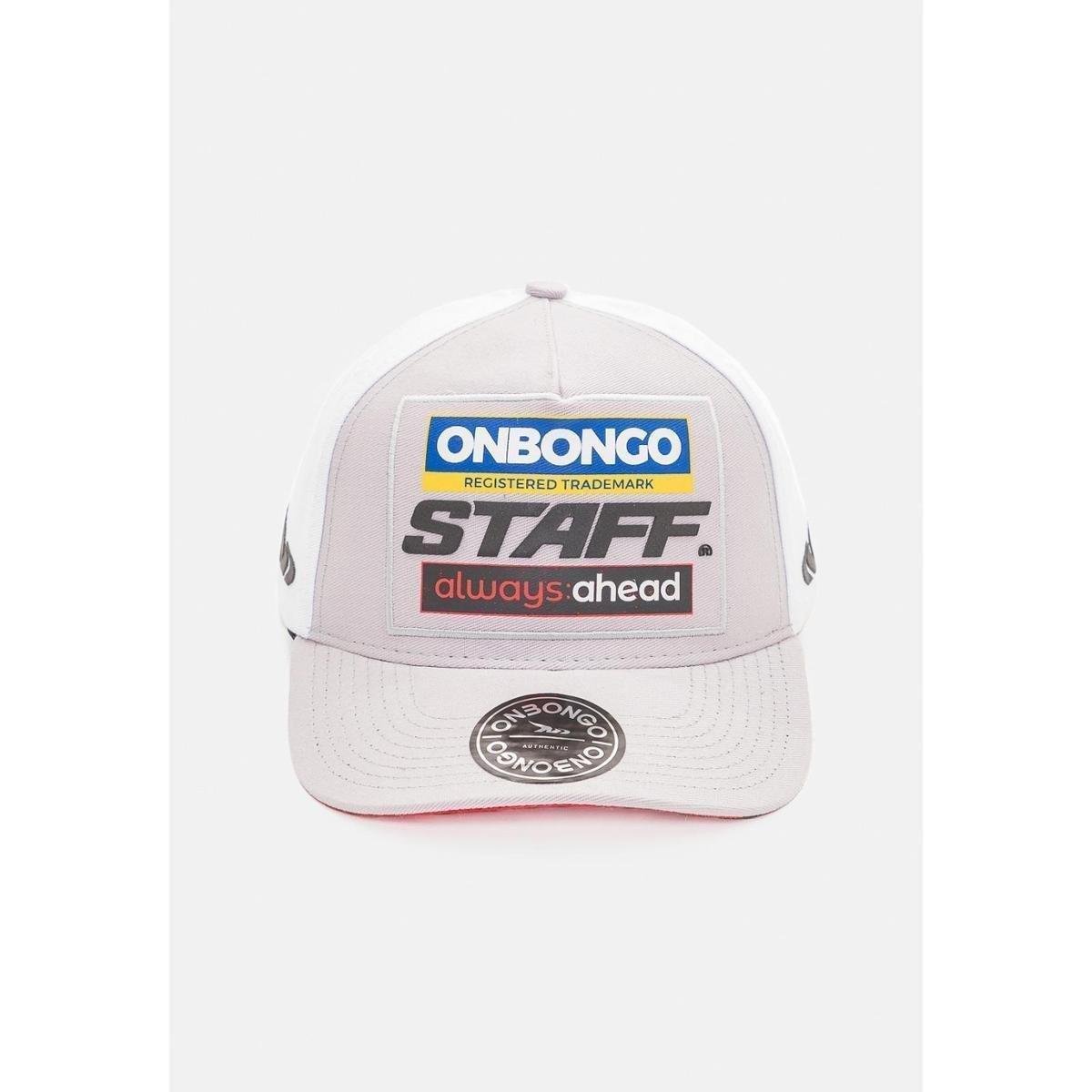 Boné Onbongo Snapback Aba Curva Masculino - Cinza | Zattini