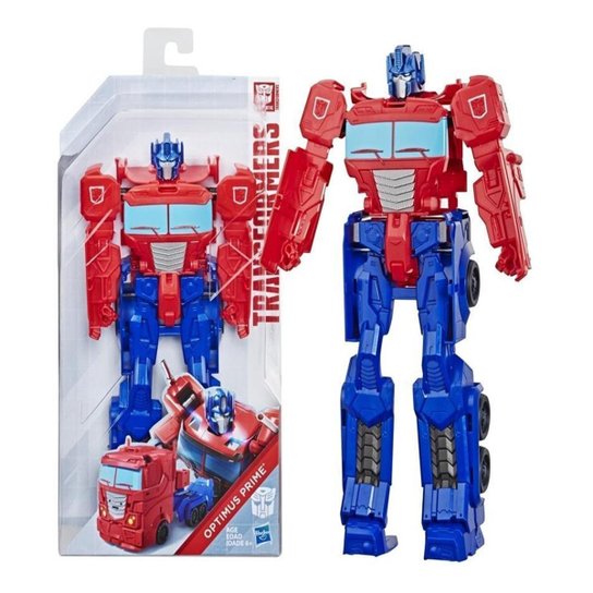 Boneco Authentics Titan Changer Optimus Prime E5888 Hasbro | Zattini