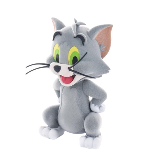 Boneco Tom e Jerry Fluffy Puffy Tom - Bandai - Colorido | Zattini