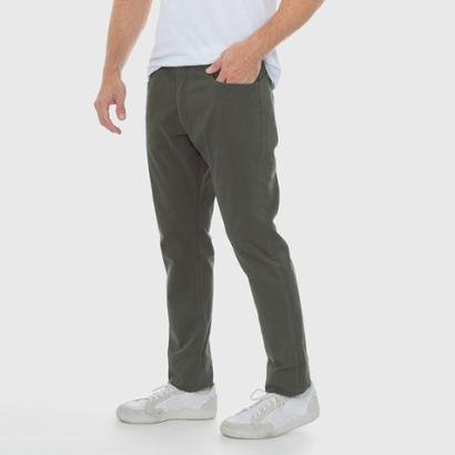 Calça Sarja Masculina Casual Basica Slim 7797 | Zattini