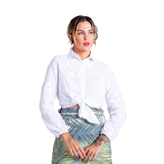 CAMISA FLAMBOYANT - Branco | Zattini