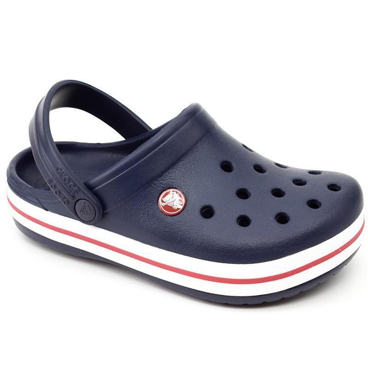 Chinelo Infantil Crocs Crocband Kids - Marinho | Zattini
