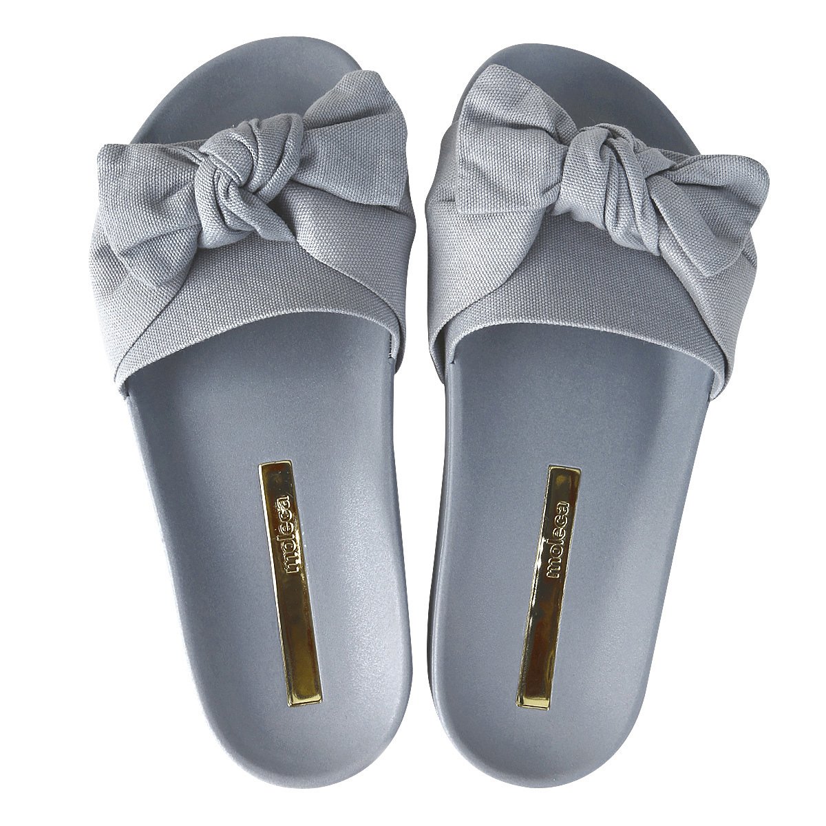 Chinelo Moleca Slide Laço Jeans Feminino - Compre Agora | Zattini