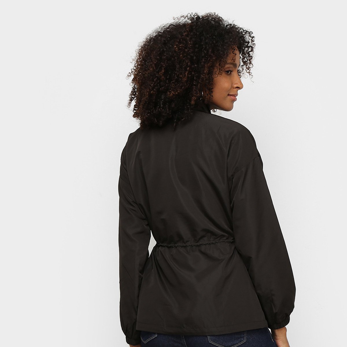 Jaqueta Corta Vento Road Mel Feminina - Preto | Zattini