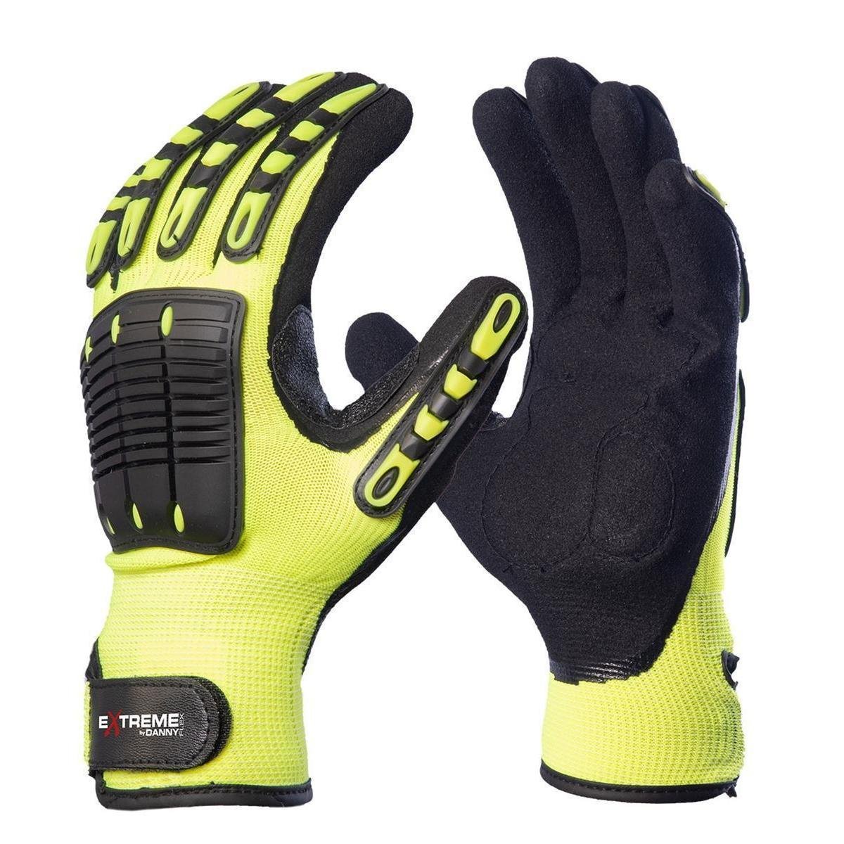Luva de Proteção Contra Impacto Danny Extreme - XG - Amarelo | Zattini