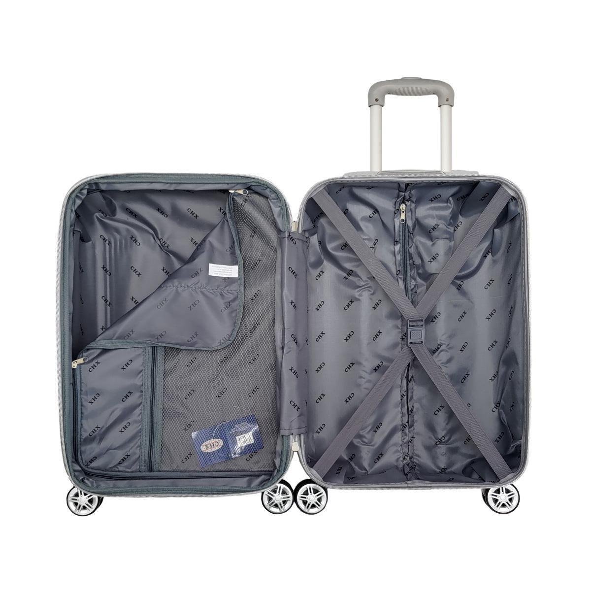 Mala de Viagem Bordo Rígida Expansiva Rodinha dupla 360° Leve Bagagem ...