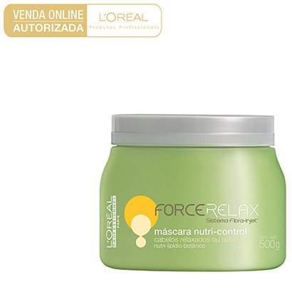 Máscara de Tratamento L'Oréal Professionnel Force Relax Nutri 500g ...