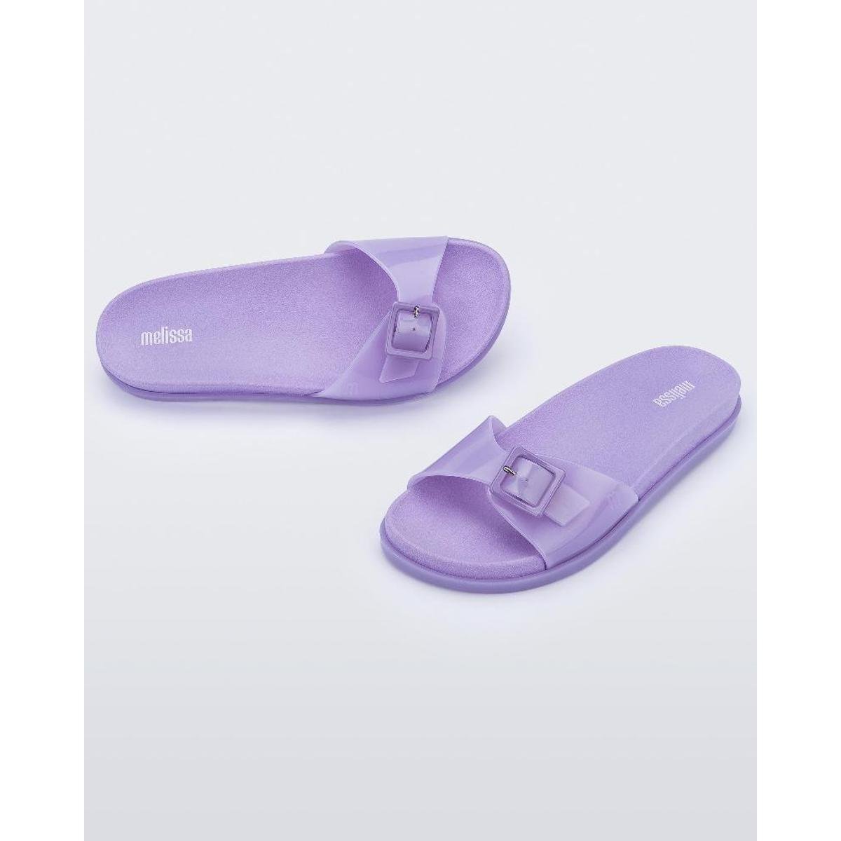 Melissa Wide Slide - Lilás | Zattini