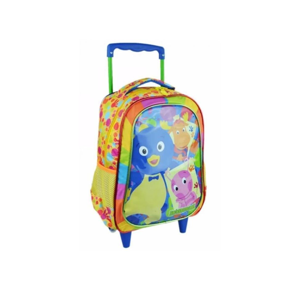 Mochila De Rodinha Pequena Backyardigans Arte - Original - Azul | Zattini