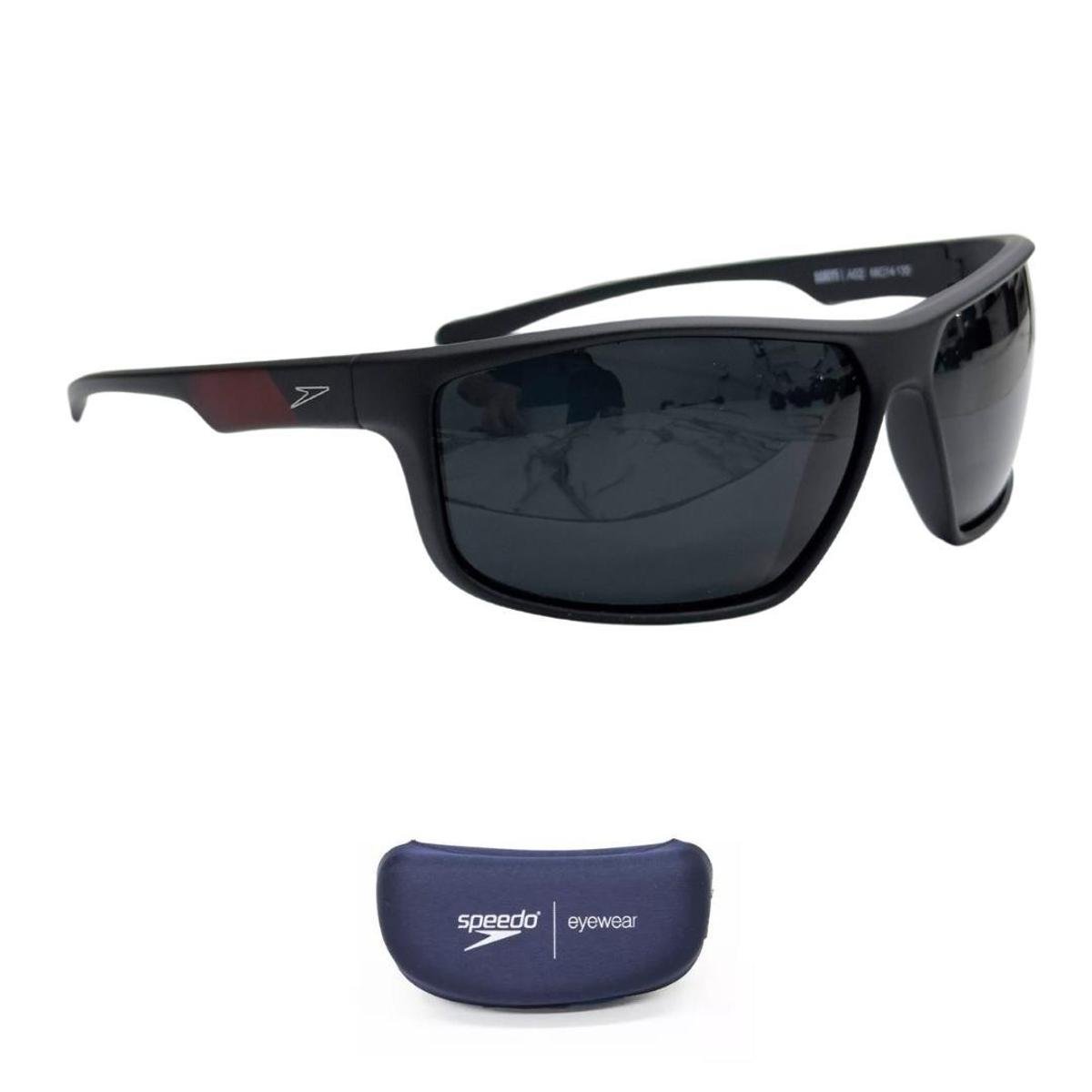 Óculos de Sol Speedo Coleção Brasil Buriti A02 Polarizado - Preto | Zattini