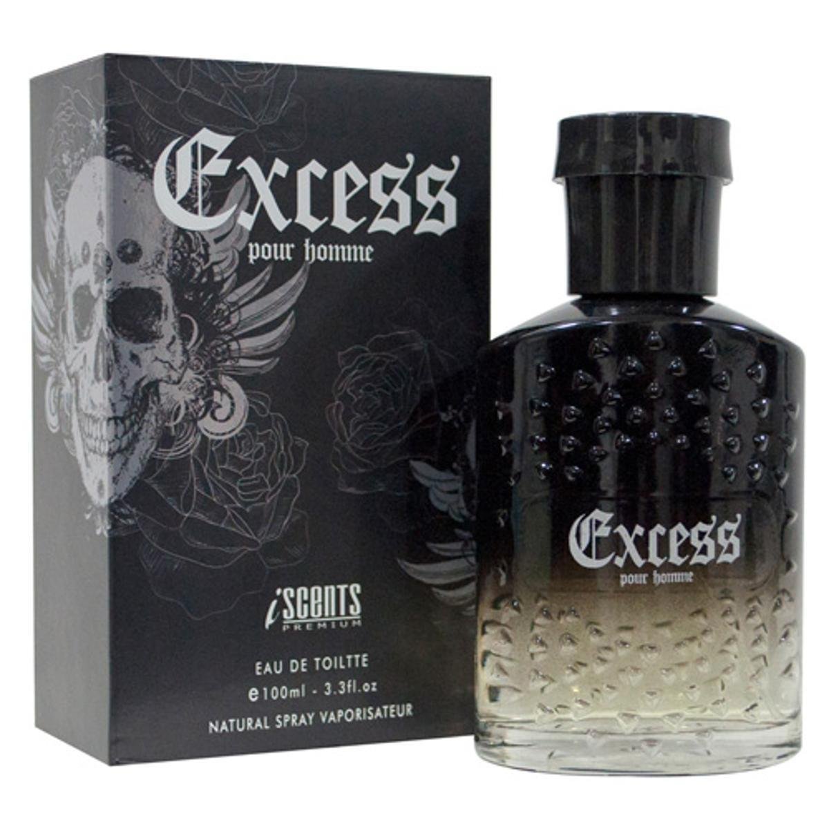 Perfume Masculino Excess I-Scents Eau de Toilette 100ml - Incolor | Zattini