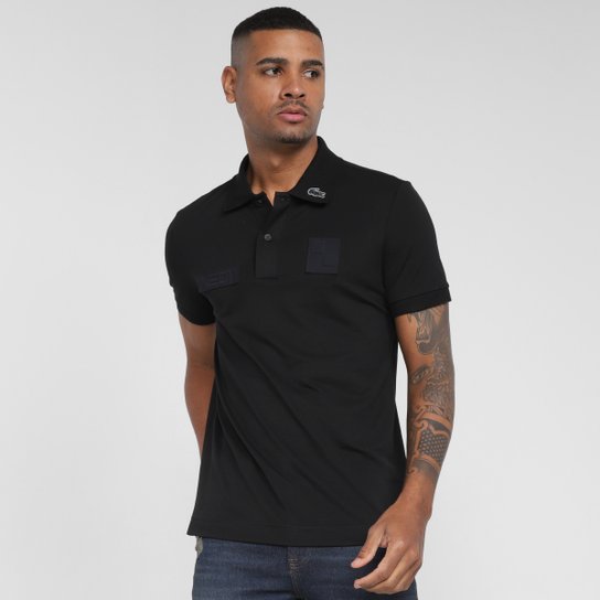 Polo Lacoste Logo Masculina | Zattini