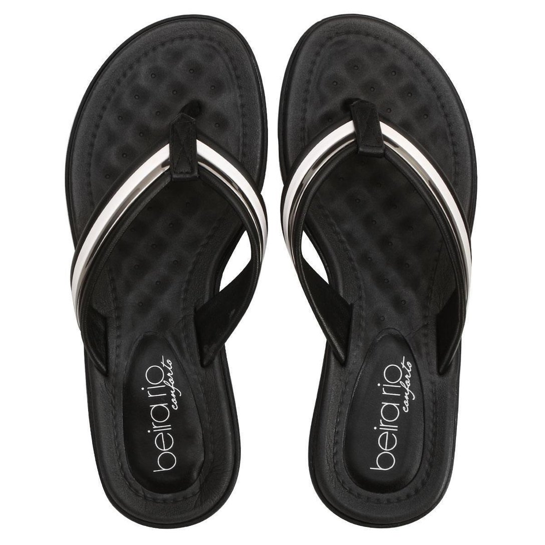 Rasteiras Beira Rio - Preto | Zattini