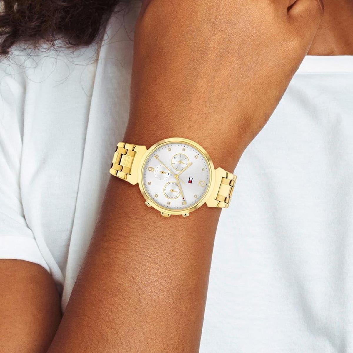 Relógio Tommy Hilfiger Feminino Aço Dourado 1782344 - Dourado | Zattini