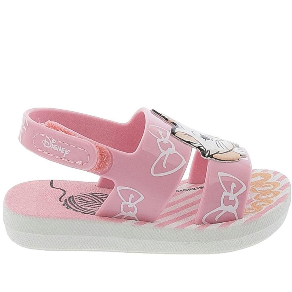 Sandália Infantil Disney Gatinha Marie Rosa Pirâmide Sensorial - 31 ...