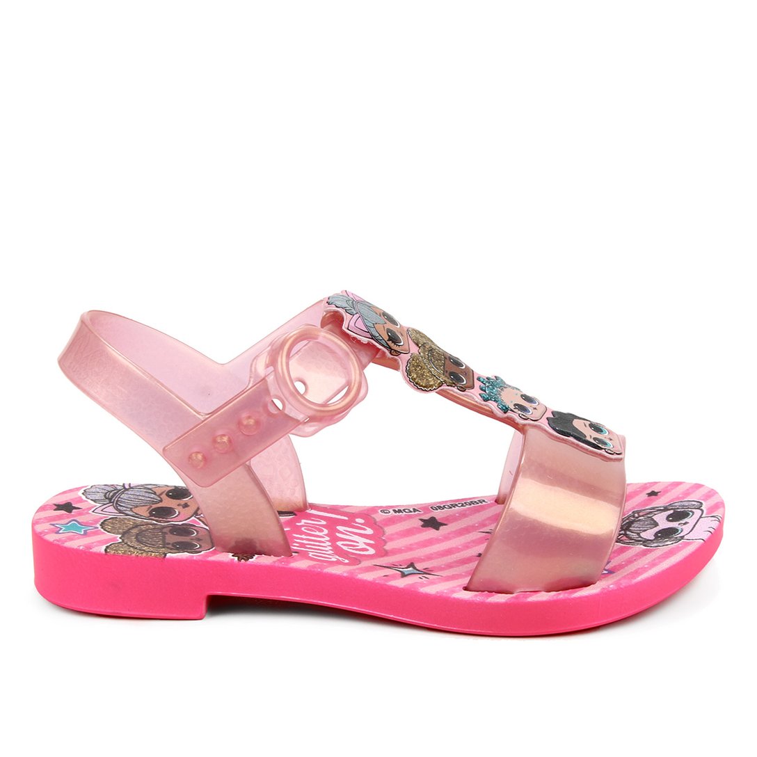 Sandália Infantil Grendene Kids Feminina + Máscara Surprise Infantil ...