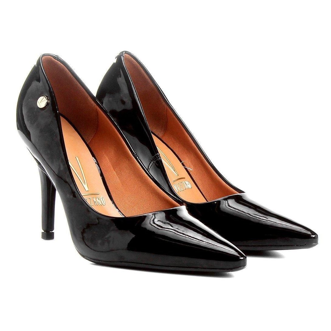 Scarpin Vizzano Salto Alto Verniz - Preto | Zattini