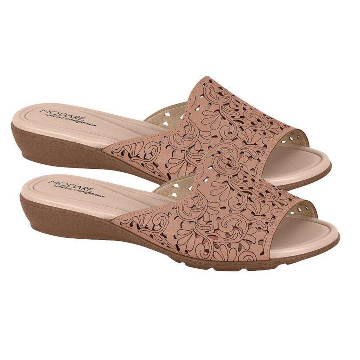 Tamanco Modare 7127244 Feminino - Nude | Zattini