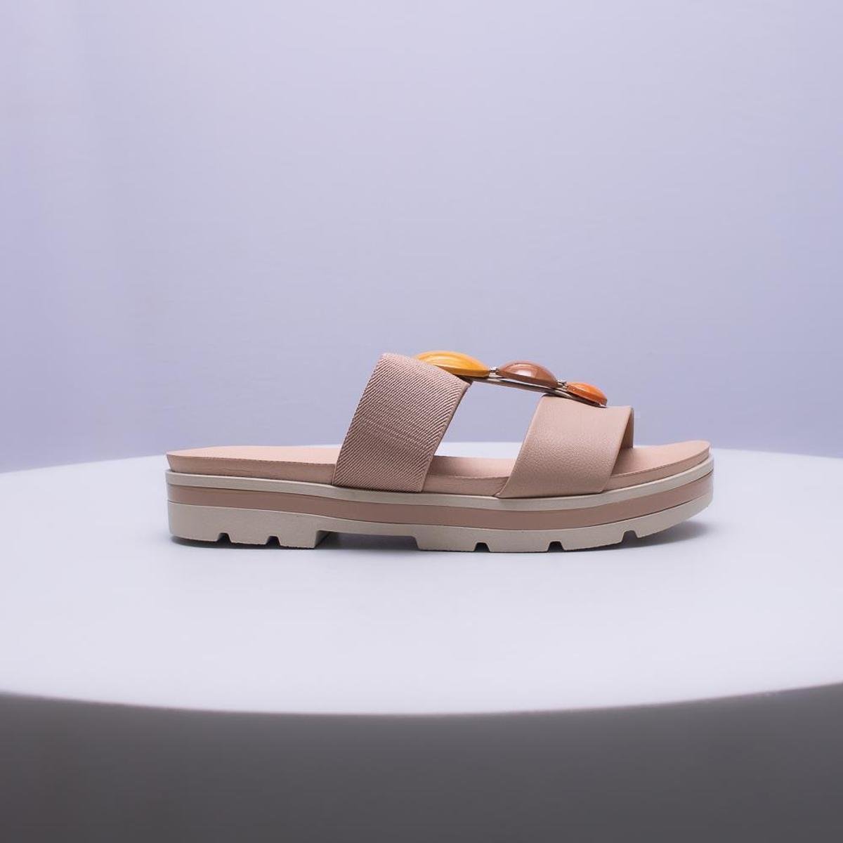 Tamanco Modare Napa Floate Nature - Preto | Zattini