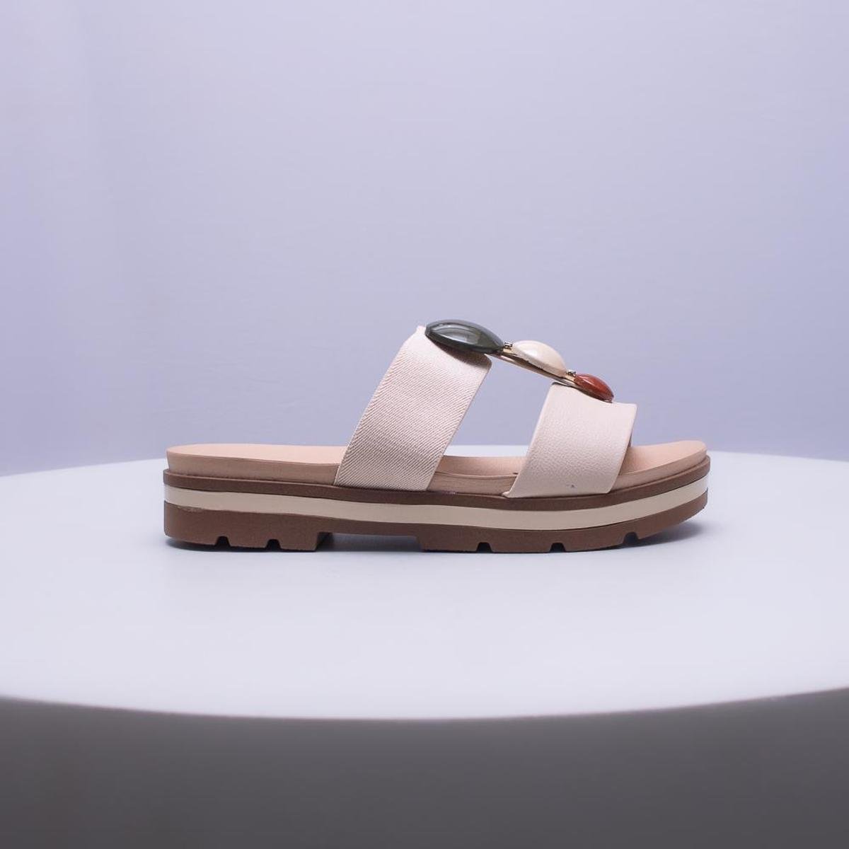 Tamanco Modare Napa Floate Nature - Preto | Zattini