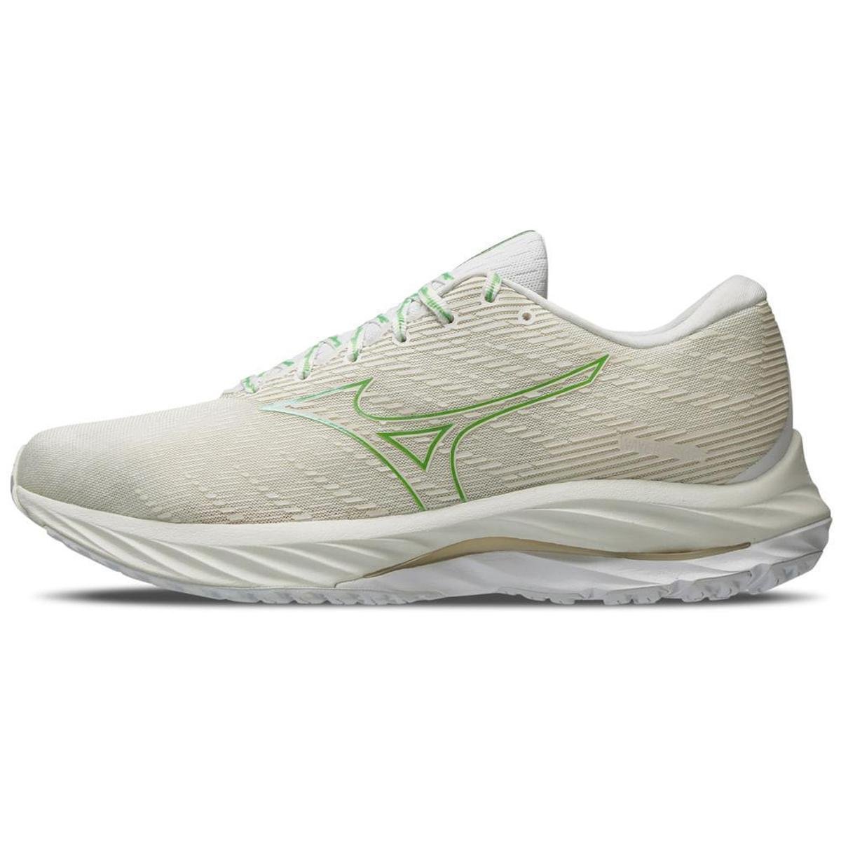 Tênis Casual Unissex Mizuno Wave Rider 26 Honolulu - Branco | Zattini