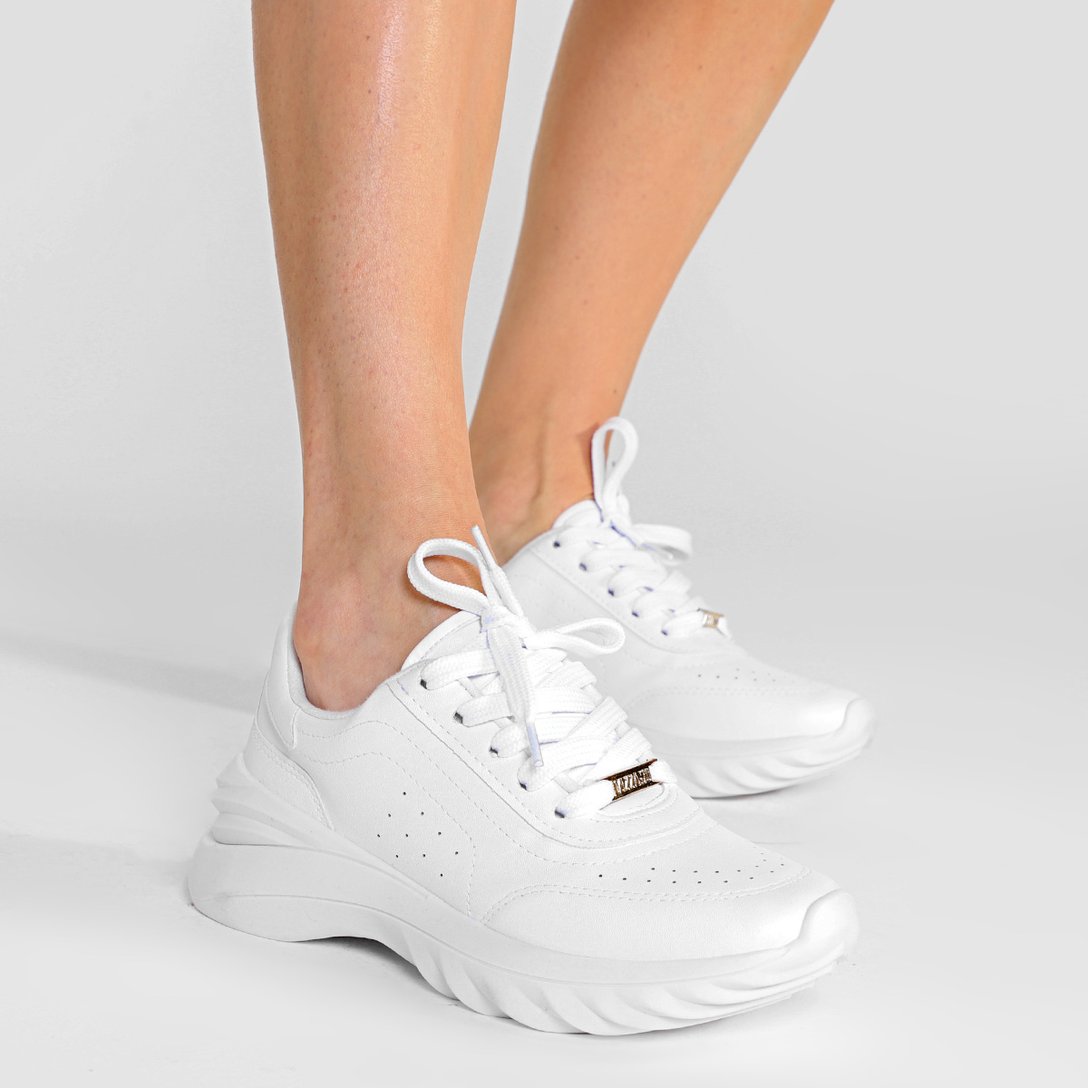 Tênis Vizzano Monocromático Feminino - Branco | Zattini