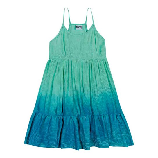Vestido Infantil Nanai Soltinho Tie Dye - Azul | Zattini