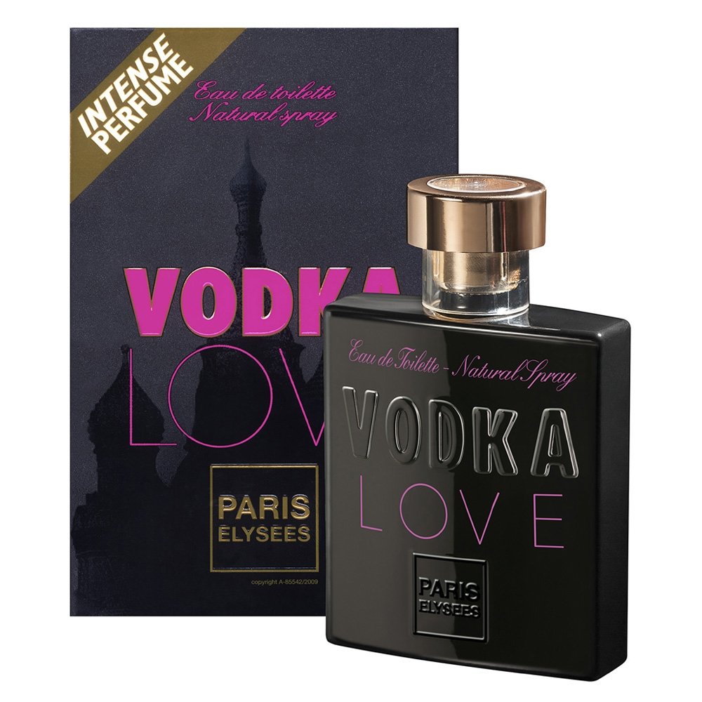 Vodka Love Paris Elysees - Perfume Feminino - Eau de Toilette 100ml ...